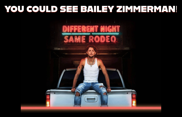 WIN Tickets to Bailey Zimmerman PLUS a Hotel Stay! | 1019por.com